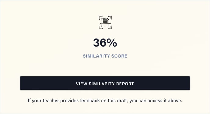 Viewing Similarity Scores and Reports